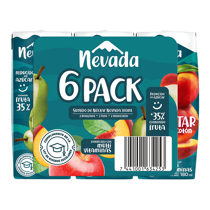 Néctar Surtido Nevada 180ml|6 Pack
